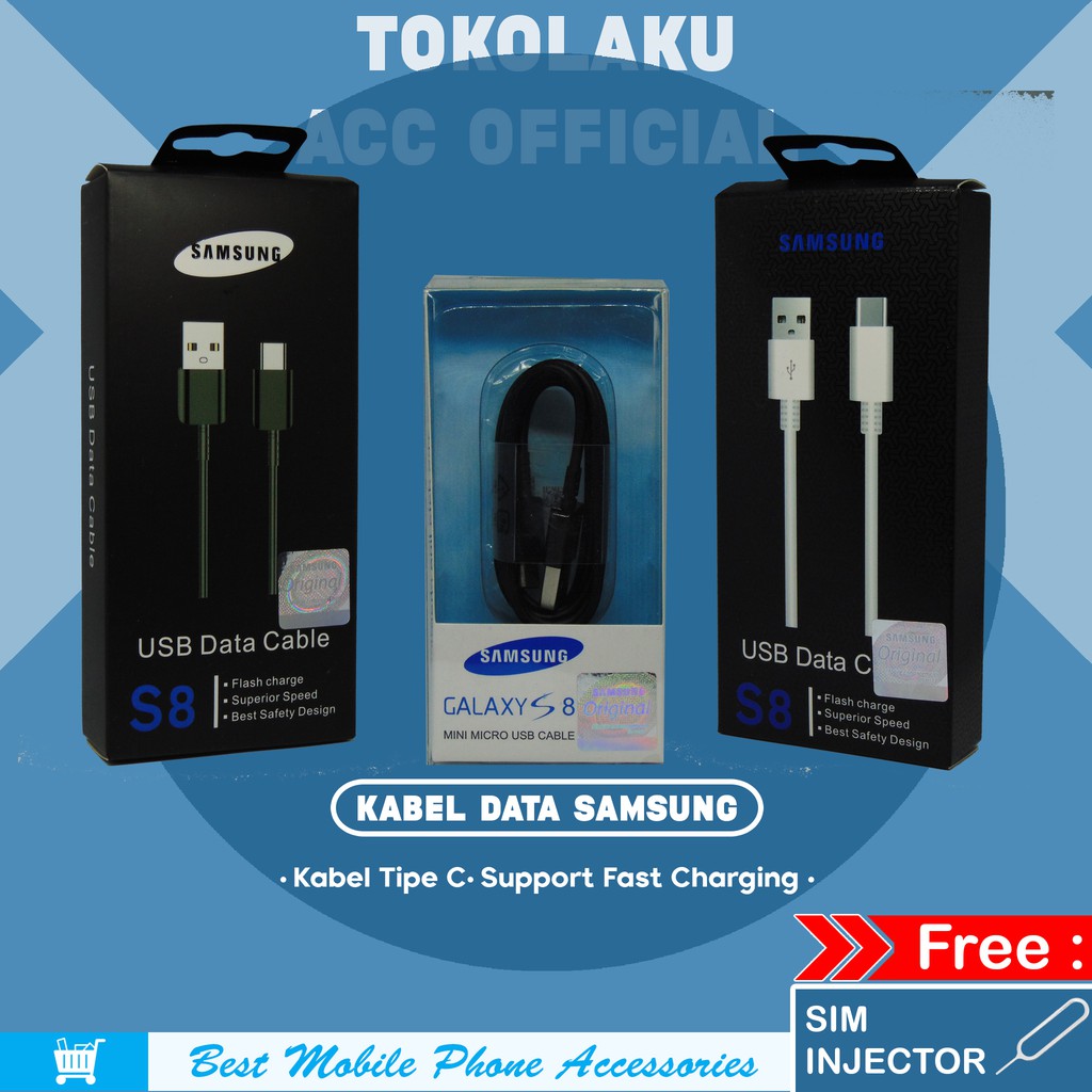 Jual Kabel Data Samsung Original Tipe C Fast Charging 100% Kabel ...