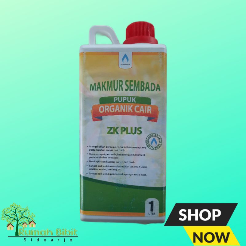 Jual POC Pupuk Organik ZK Plus 1 liter | Shopee Indonesia