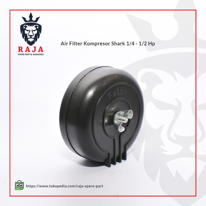 Jual filter udara kompresor angin 1/4 hp sampai 2 hp shark | Shopee ...