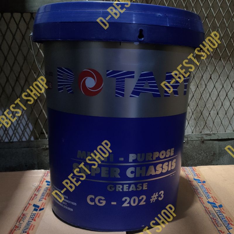 Jual Stempet/ gemuk/ grease ROTARY CG 202 - 16 kg | Shopee Indonesia