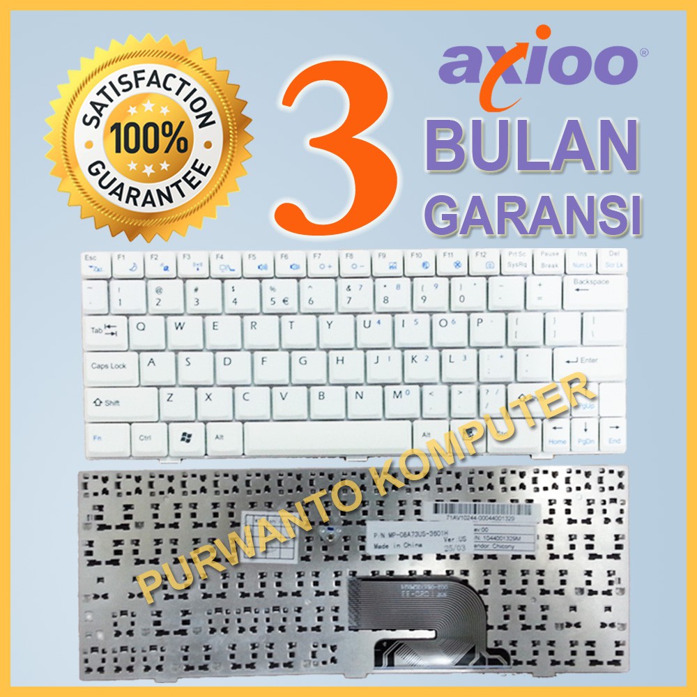 Jual Keyboard Kibord Keybord Kibod Kibot Laptop Notebook Axioo DJV ...