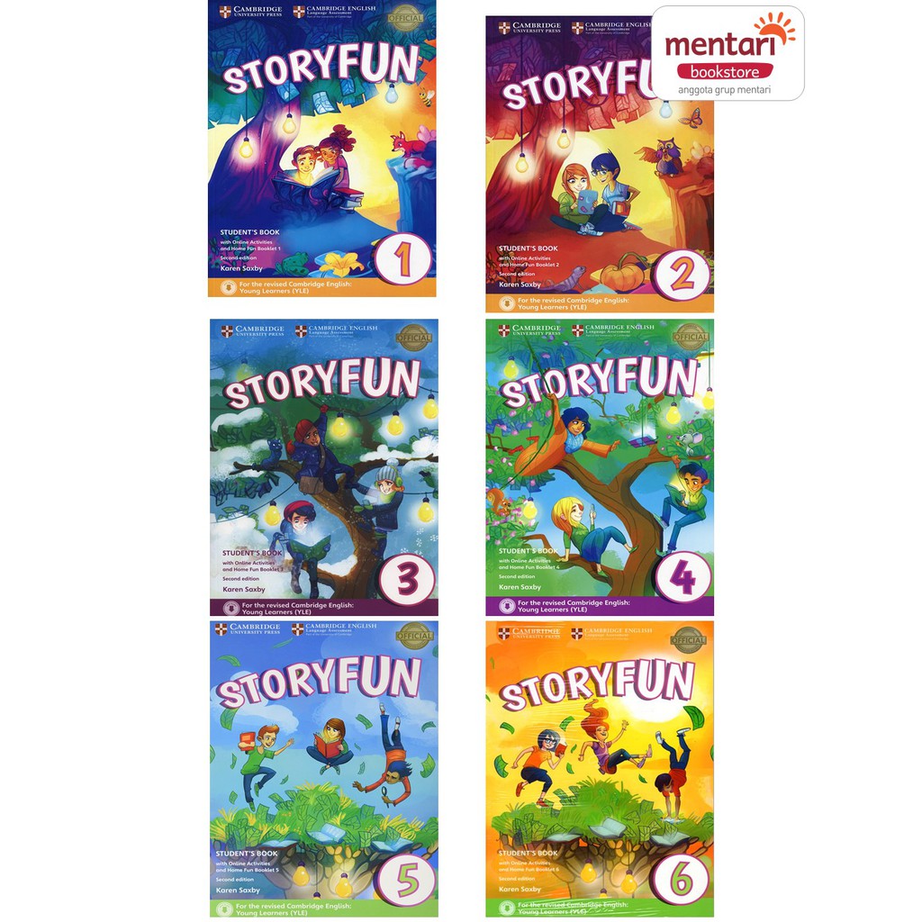 Jual Storyfun for Starters, Movers, Flayers SB w/OL Act & Home Booklet ...