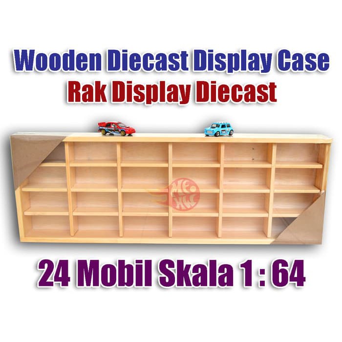 Jual Rak Diecast Hotwheels - Rak Display Diecast - Diecast Organizer 1: ...