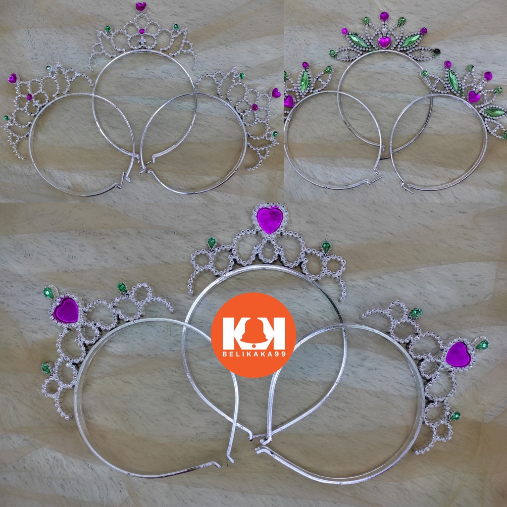Jual BANDO MAHKOTA ANAK ULANG TAHUN GEPENG / BANDO MAHKOTA ULANG TAHUN ...