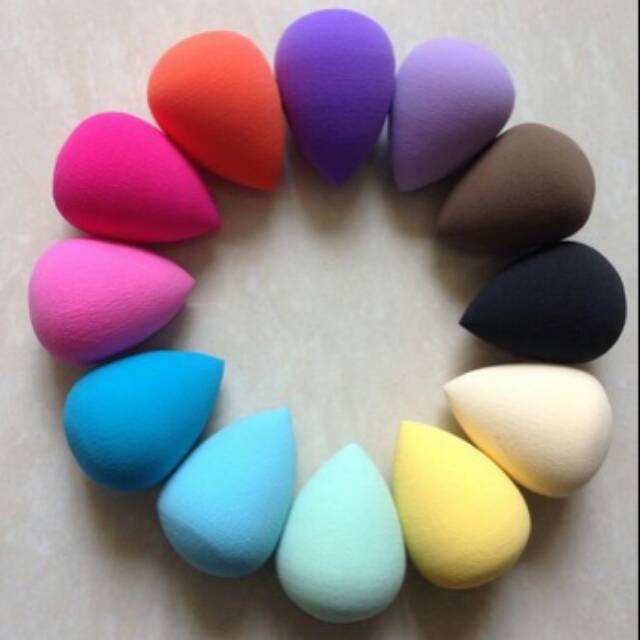 Jual SPONGE TELUR MIKA / COUNTOURING SPONGE MODEL TELUR PLUS KOTAK MIKA ...