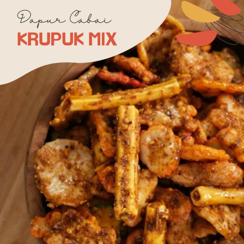 Jual Seblak Kering Dapur Cabai Kerupuk Mix | Sebring Cikruh Bumbu ...