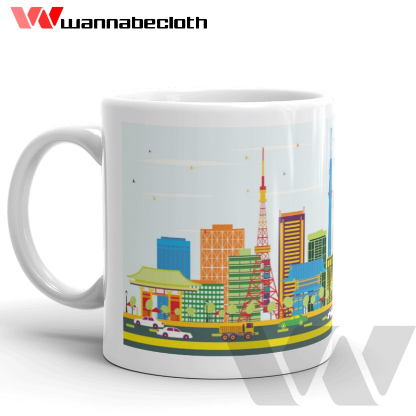 Jual Gelas Tokyo Japan Jepang Mug Tokyo Japan Jepang Souvenir Tokyo ...