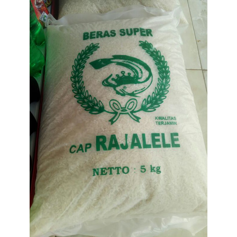 Jual Beras Super cap Raja Lele 5kg Beras widang Tuban | Shopee Indonesia