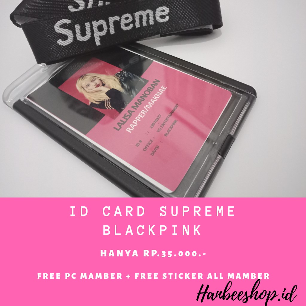 Jual ID CARD SUPREME | Shopee Indonesia