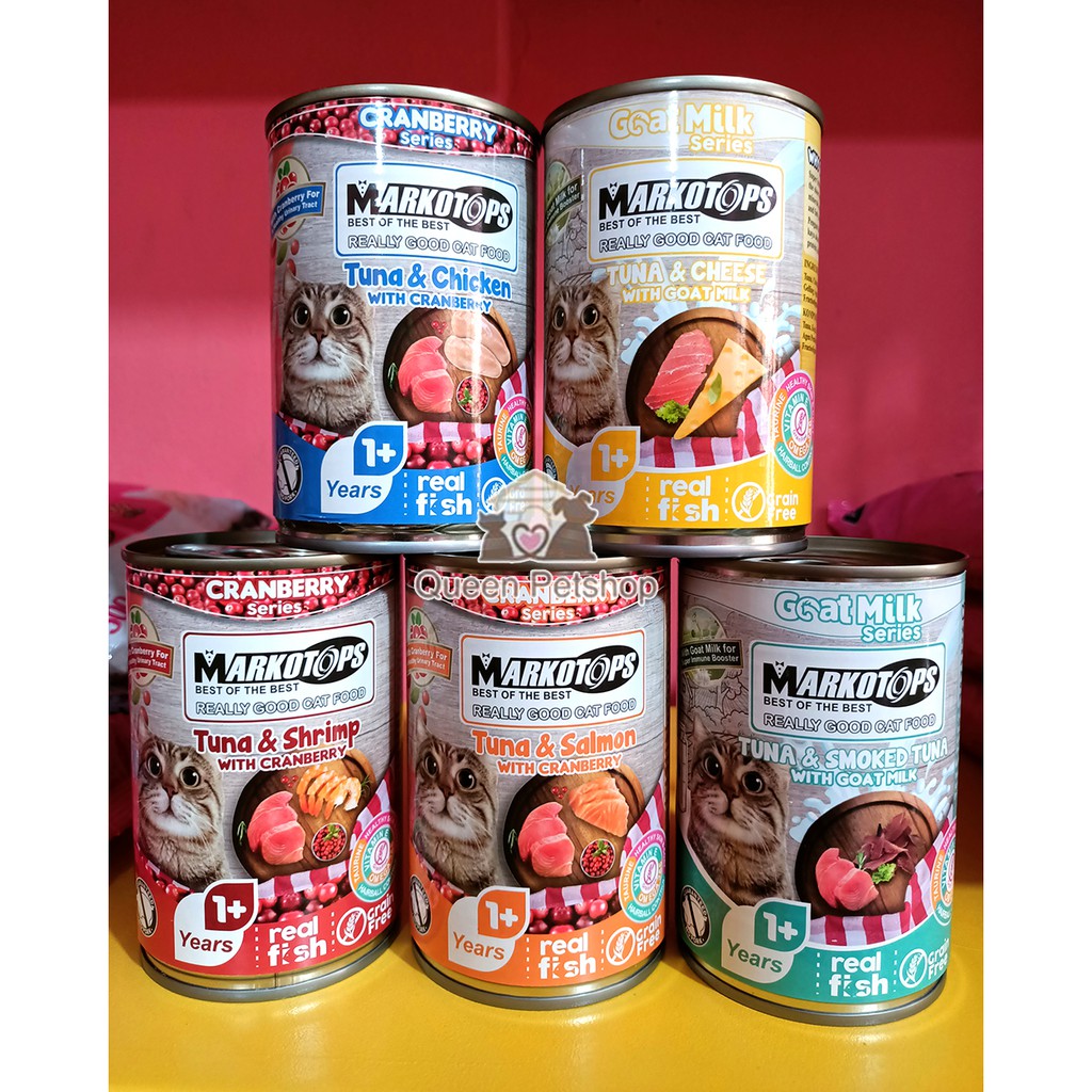 Jual Markotop kaleng 400gram - Makanan kucing basah Markotops 400gr ...