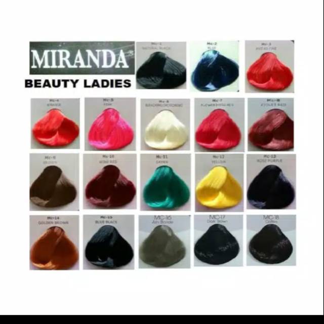 Jual Miranda Hair Colour | Shopee Indonesia