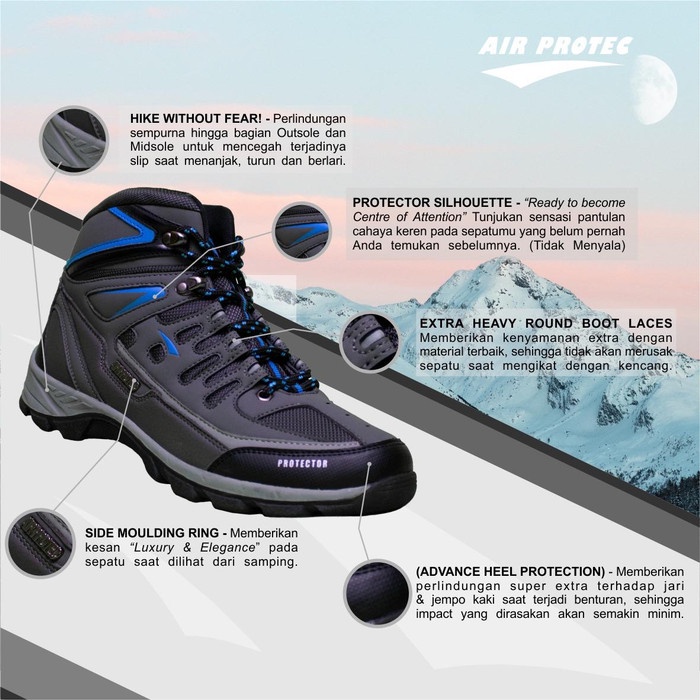 Jual Sepatu Gunung Outdoor Air Protec Tipe Protector | Shopee Indonesia