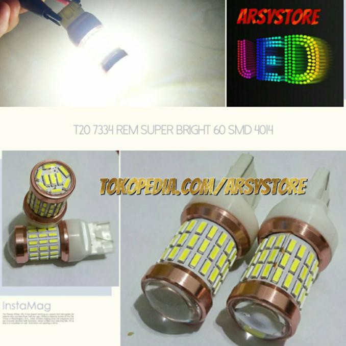 Jual Lampu Rem Khusus Freed CK wiring T20 LED Cumi 60 mata Lens Mobil ...