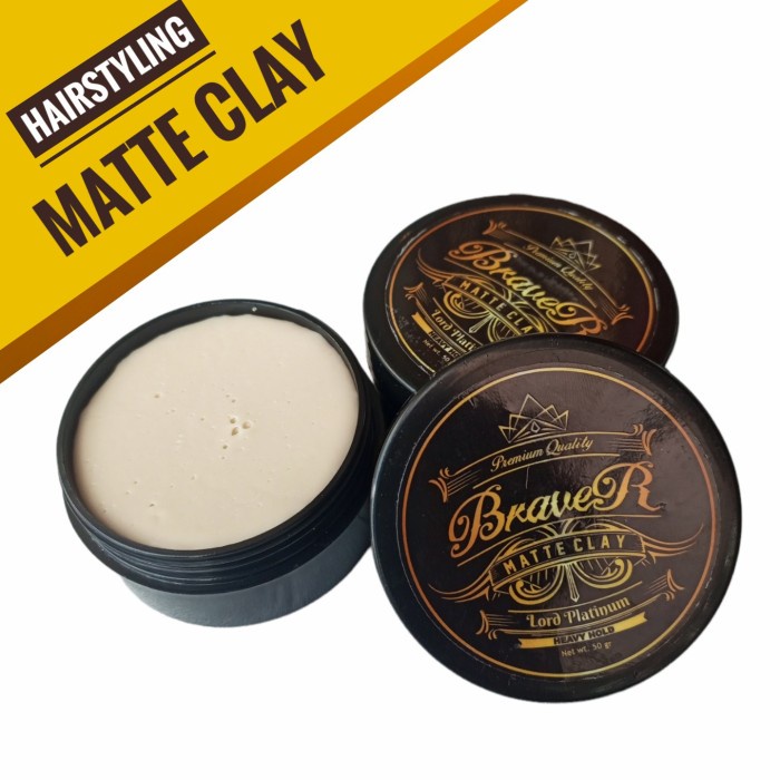 Jual BRAVER MATE CLAY 50 GR | Shopee Indonesia