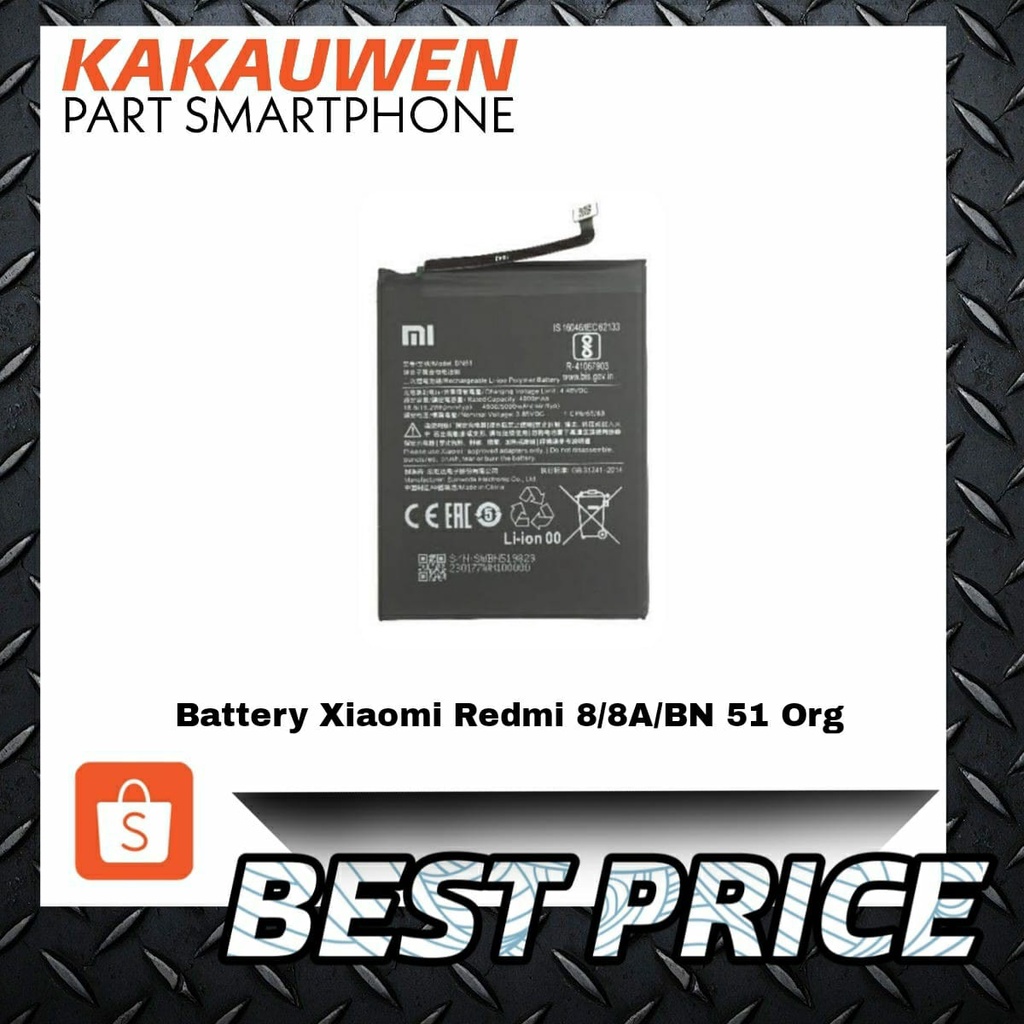 Jual Battery Xiaomi Redmi 8/8A/BN51 | Shopee Indonesia