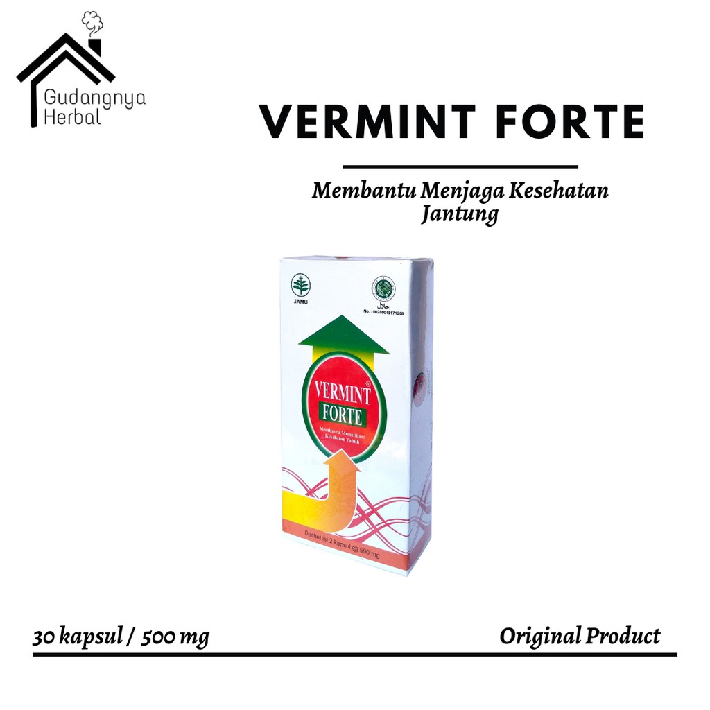 Jual Herbal Deman - Typus Vermint Forte (isi 30 kapsul/500mg) | Shopee ...