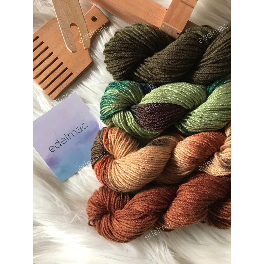 Jual Tali Benang Wol Wool Akrilik Yarn Rajut Handcraf Part I | Shopee ...