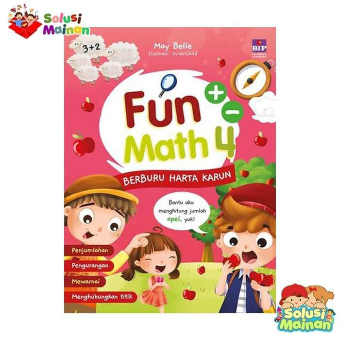 Jual Buku Bimbingan Belajar / Buku Fun Math 4 : Berburu Harta Karun ...
