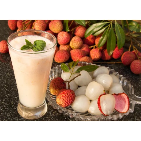 Jual Bubuk minuman Premium - Leci Milkshake - Golden powder drink ...