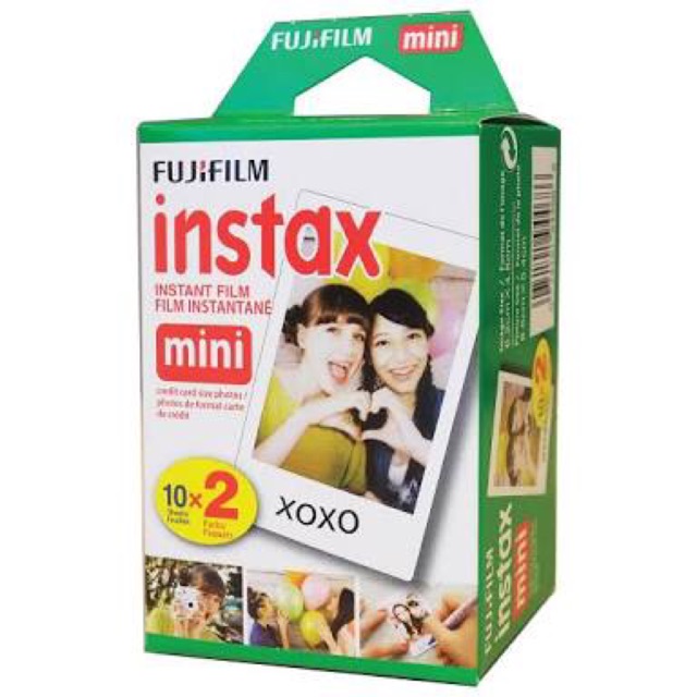 Jual Fujifilm Refill Instax Mini Film TwinPack Plain 20 Lembar isi ...