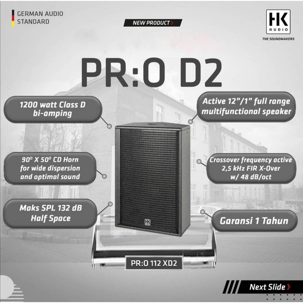 Jual Speaker Aktif HK Audio PR:O 112 XD2 / Premium PRO 112X D2 Original ... Jual Speaker Aktif HK Audio PR:O 112 XD2 / Premium PRO 112X D2 Original ...