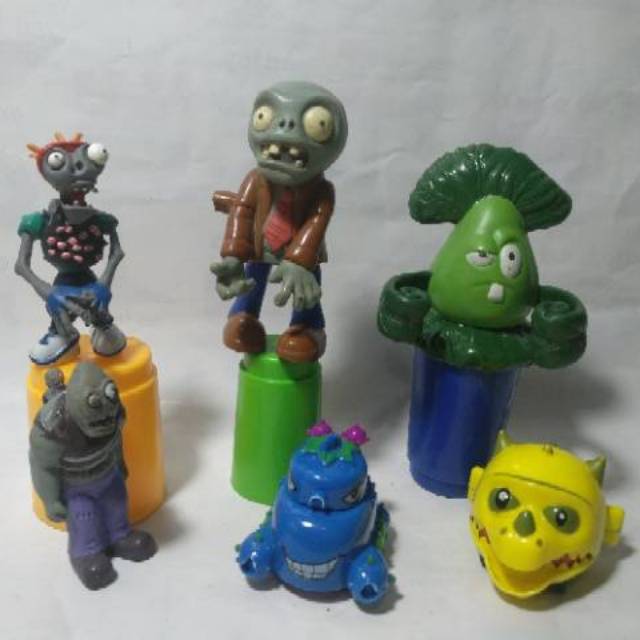 Jual Plants Vs Zombies KFC Chaki Kids Happy Meal Monster Evil Mainan ...
