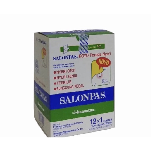 Jual Salonpas koyo ( 1 sack isi 12 lembar ) | Shopee Indonesia