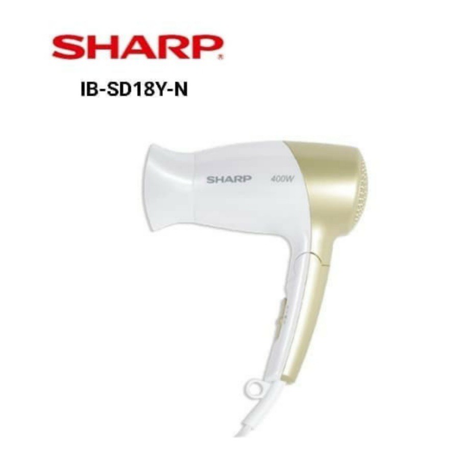Jual HAIR DRYER SHARP IB-SD18Y-N 400 WATT GARANSI RESMI SHARP BAGUS & MURAH | Shopee Indonesia