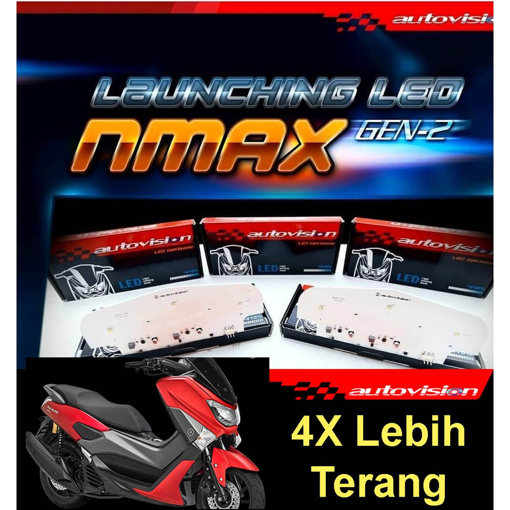 Jual LAMPU LED N-MAX NMAX AUTOVISION GEN2 HEADLAMP HEADLIGHT UTAMA ...