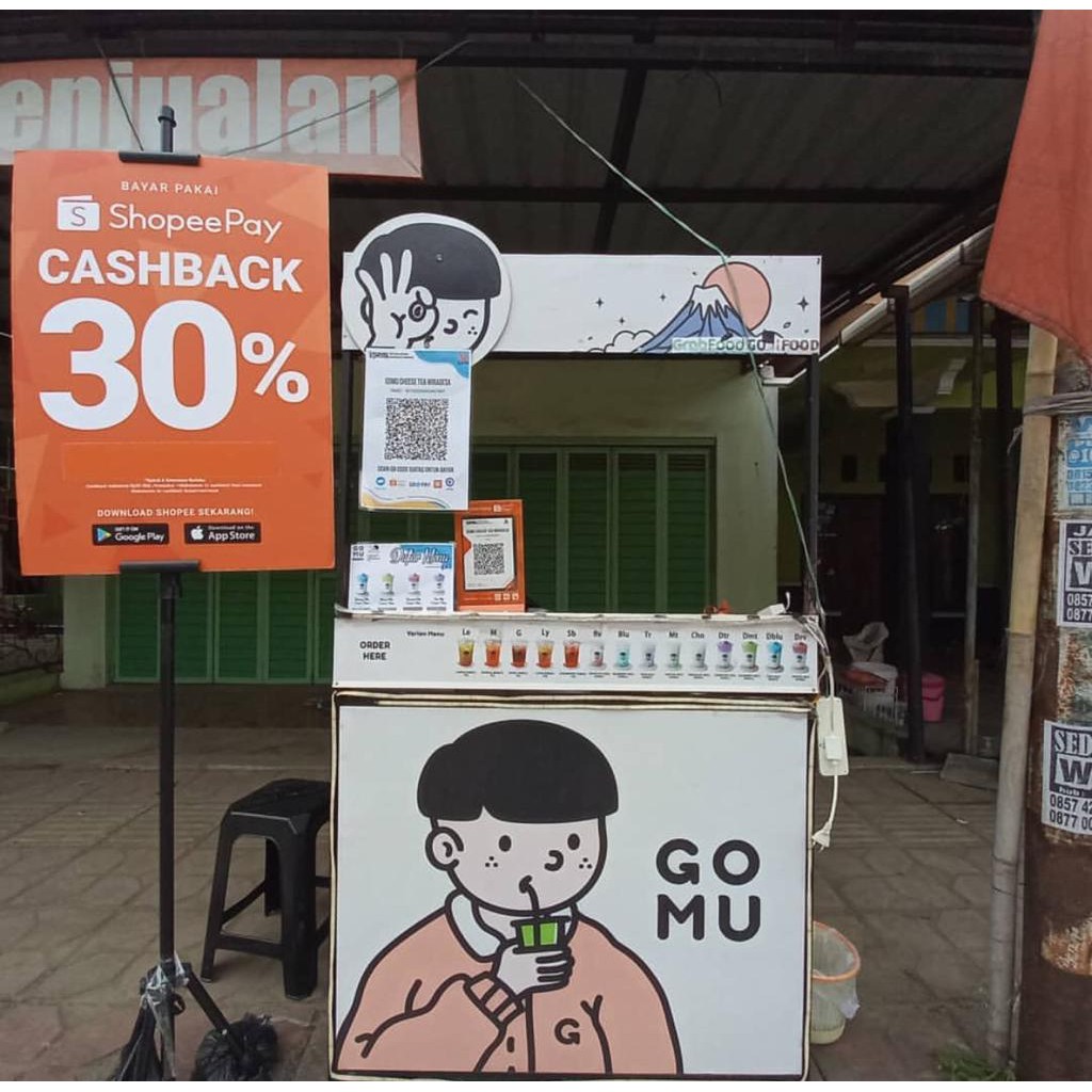 Jual TAKE OVER GOMU CHEESE TEA | Shopee Indonesia