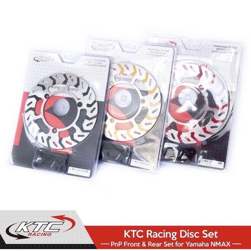 Jual Disc Brake Ktc Piringan Disc Nmax set Depan Belakang + Breket Piringan Cakram Nmax Old Nmax ...