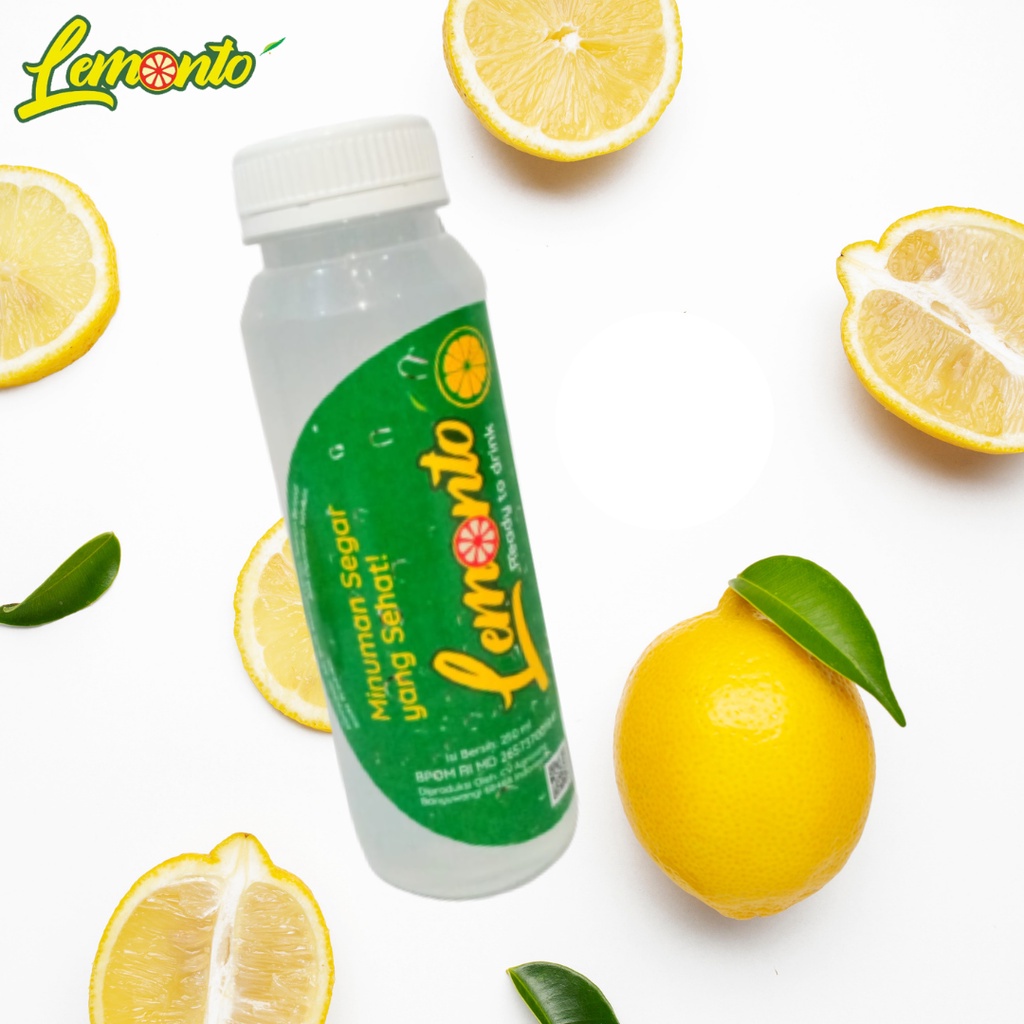 Jual Lemonto Ready to Drink Minuman Lemon Original Minuman Segar yang ...