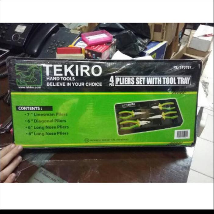 Jual TOOL SET TANG 4 PCS CABINET TEKIRO PL-TT0787 | Shopee Indonesia