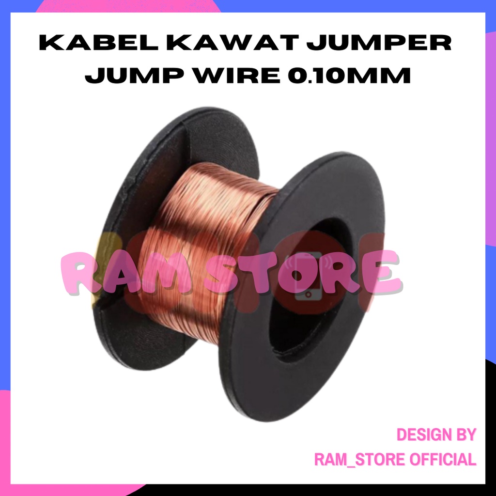 Jual Kabel Kawat Jumper Jump Wire 0.10mm | Shopee Indonesia