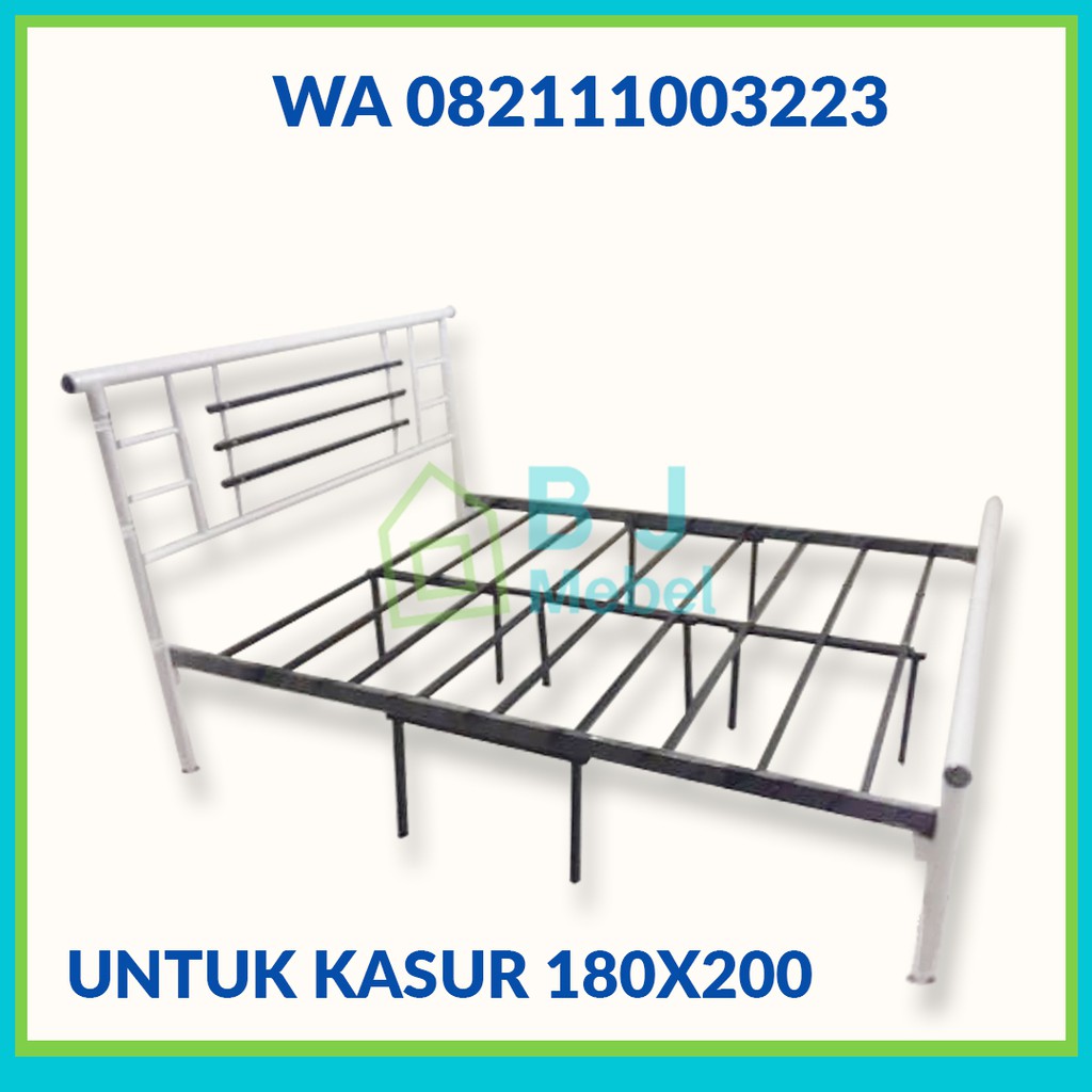 Jual RANJANG BESI MINIMALIS MODERN 180x200 | Shopee Indonesia