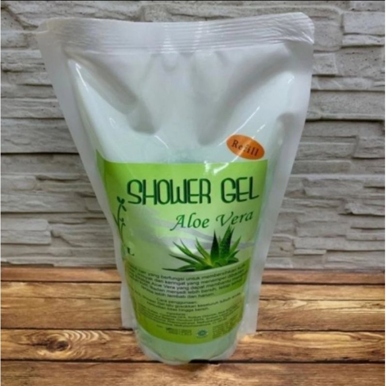 Jual Acl Shower Gel Aloe Vera 1000 Ml Refill Sabun Mandi Lidah Buaya 1