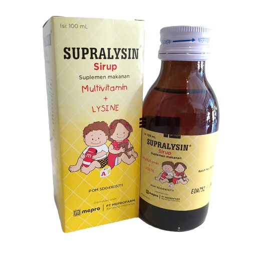Jual SUPRALYSIN SIRUP 100 ML | Shopee Indonesia