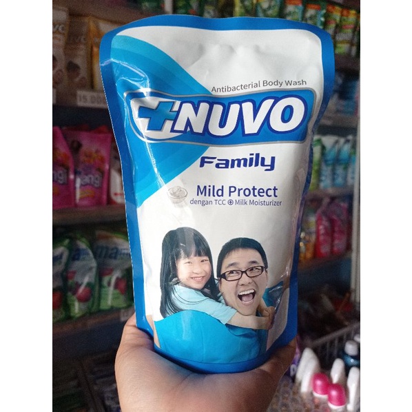 Jual nuvo family antibacterial body wash 400ml | Shopee Indonesia