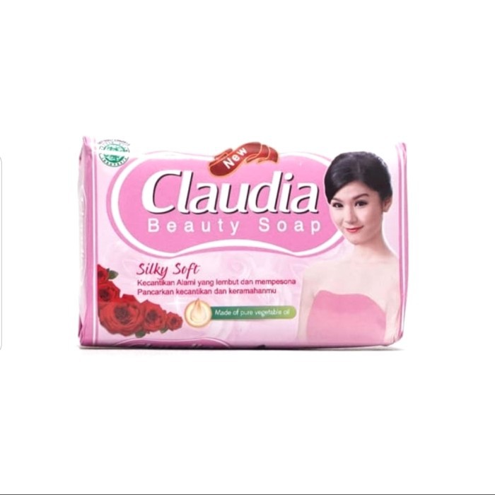 Jual CLAUDIA BEAUTY SOAP SILKY SOFT S BATANG 60G (pink) | Shopee Indonesia