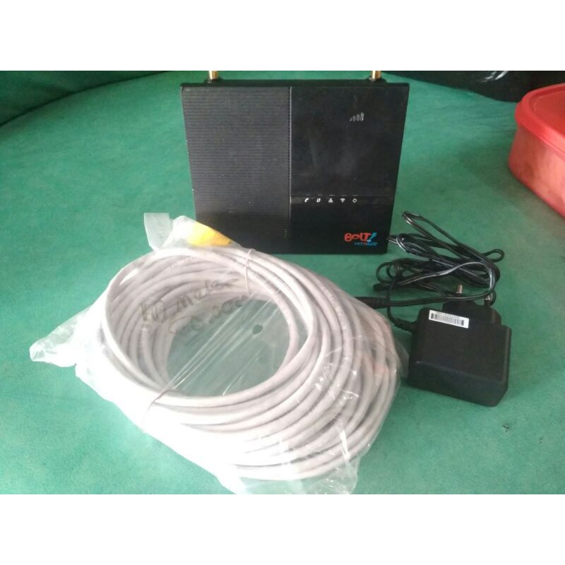 Jual modem router bolt plus kabel lan 10 meter | Shopee Indonesia
