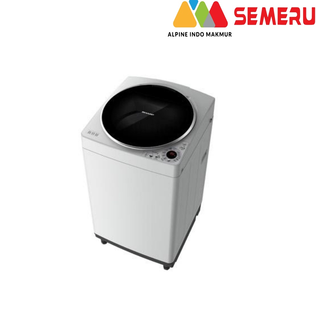 Jual SHARP MESIN CUCI TOP LOADING 10 KG ES-M1009 T-GG KHUSUS MAKASSAR ...