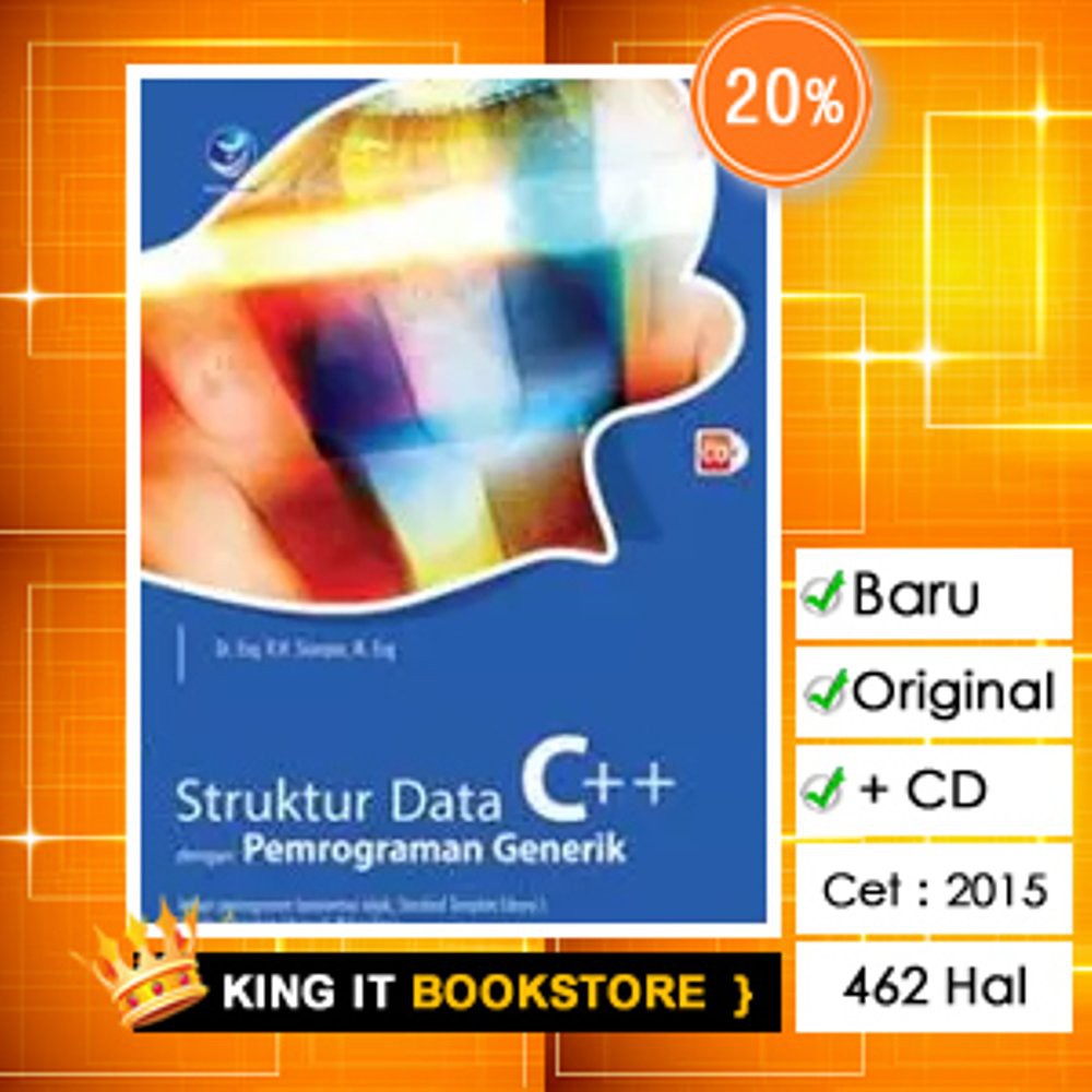 Jual Buku Struktur Data C Dengan Pemrograman Generik CD R H Sianipar ...