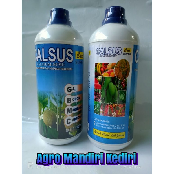 Jual Pupuk kalsium susu tanaman / pencegah rontok bunga & buah Calsus ...