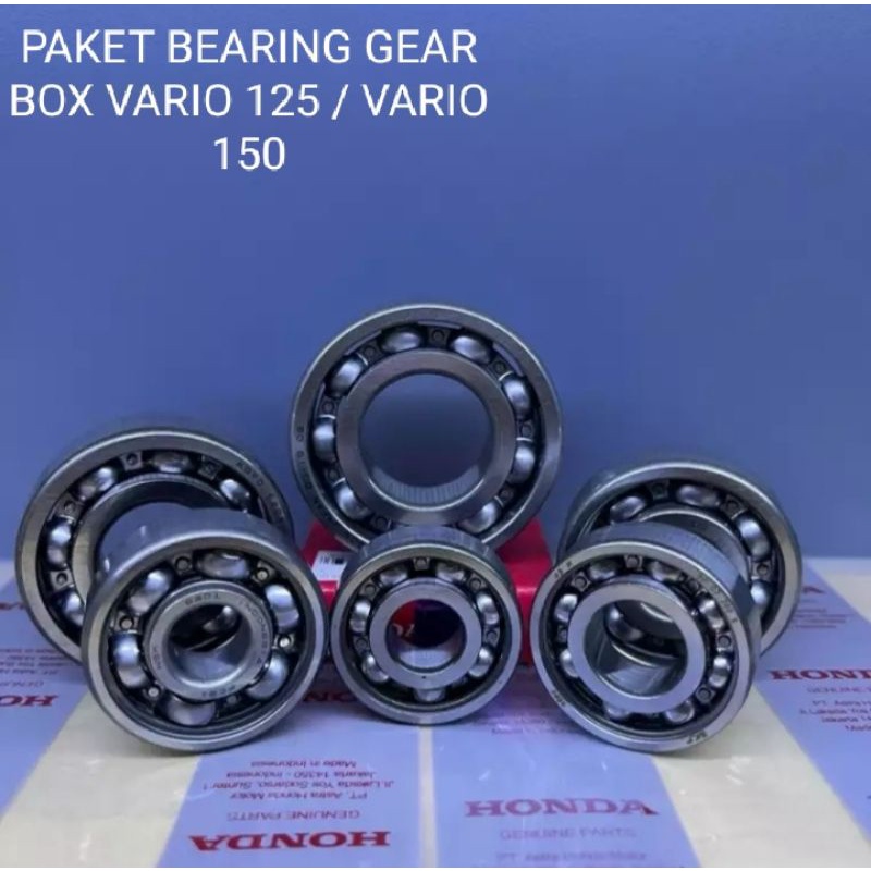Jual PAKET BEARING GIGI RASIO / GEAR BOX VARIO 125 / VARIO 150 | Shopee ...