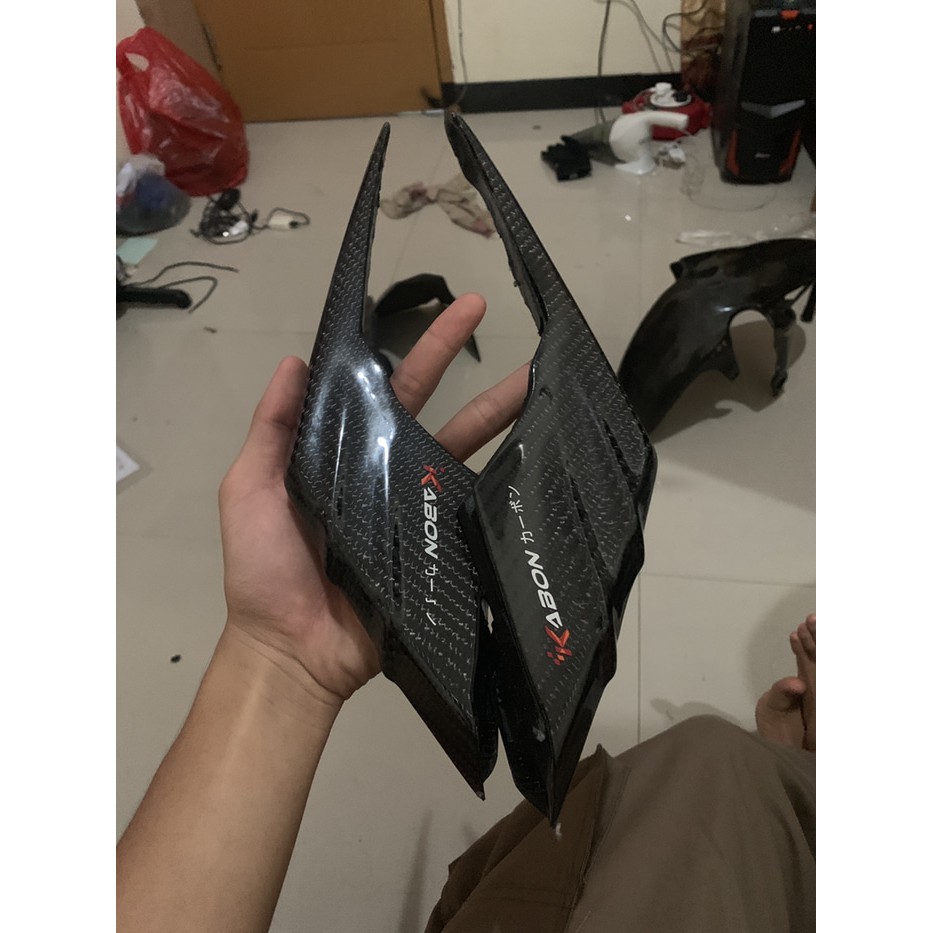 Jual Winglet Aero Fin CBR250RR Kabon second | Shopee Indonesia