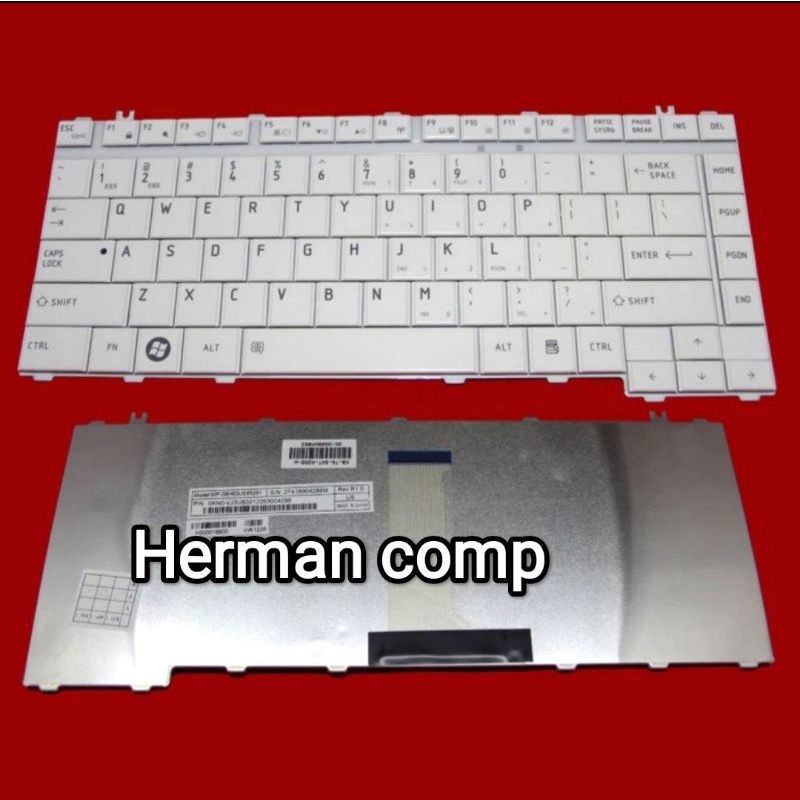 Jual Keyboard Toshiba DynaBook AX AX/53D White | Shopee Indonesia