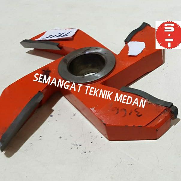 Jual 3166 MATA PISAU PROFIL ROUTER SPINDLE PANEL PINTU KAYU 7" 3166 ...