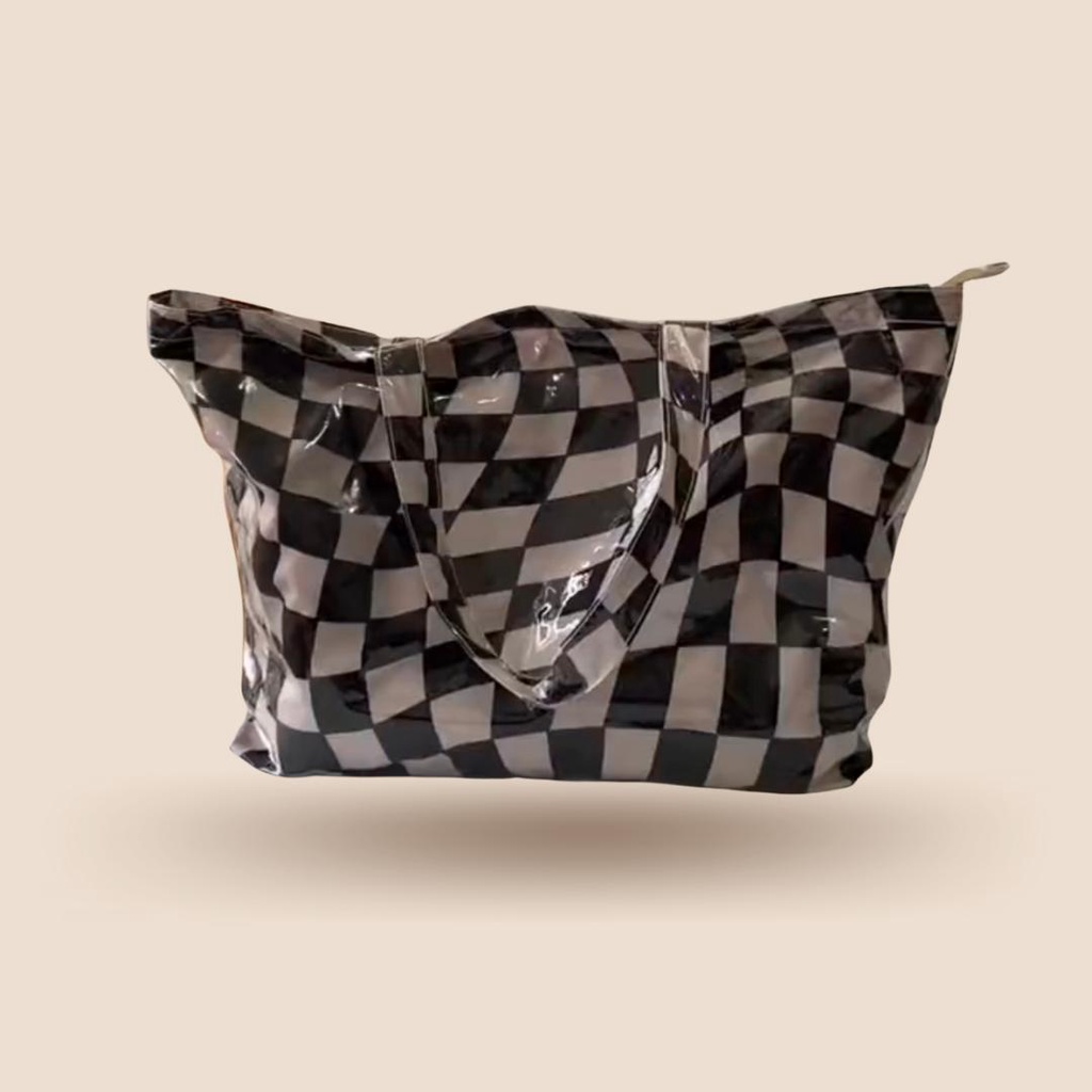 Jual Fassystore Totebag Checkerboard | Totebag Kampus | Tas Sekolah ...