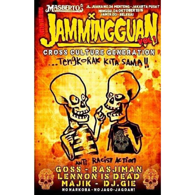 Jual Poster Pamflet Acara Underground Music Punk gigs Indonesia 3 ...