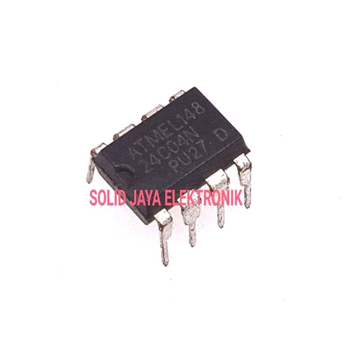 Jual IC MEMORY 24C04 IC 24C04 MEMORI EPROM TV 24C04 24 C 04 | Shopee ...
